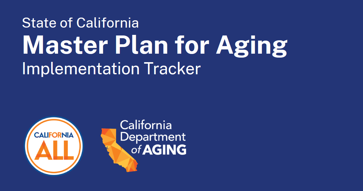 Master Plan for Aging Implementation Tracker